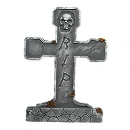 Lapide RIP con Teschio