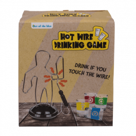 Gioco Alcolico Filo Scottante + 4 Bicchieri